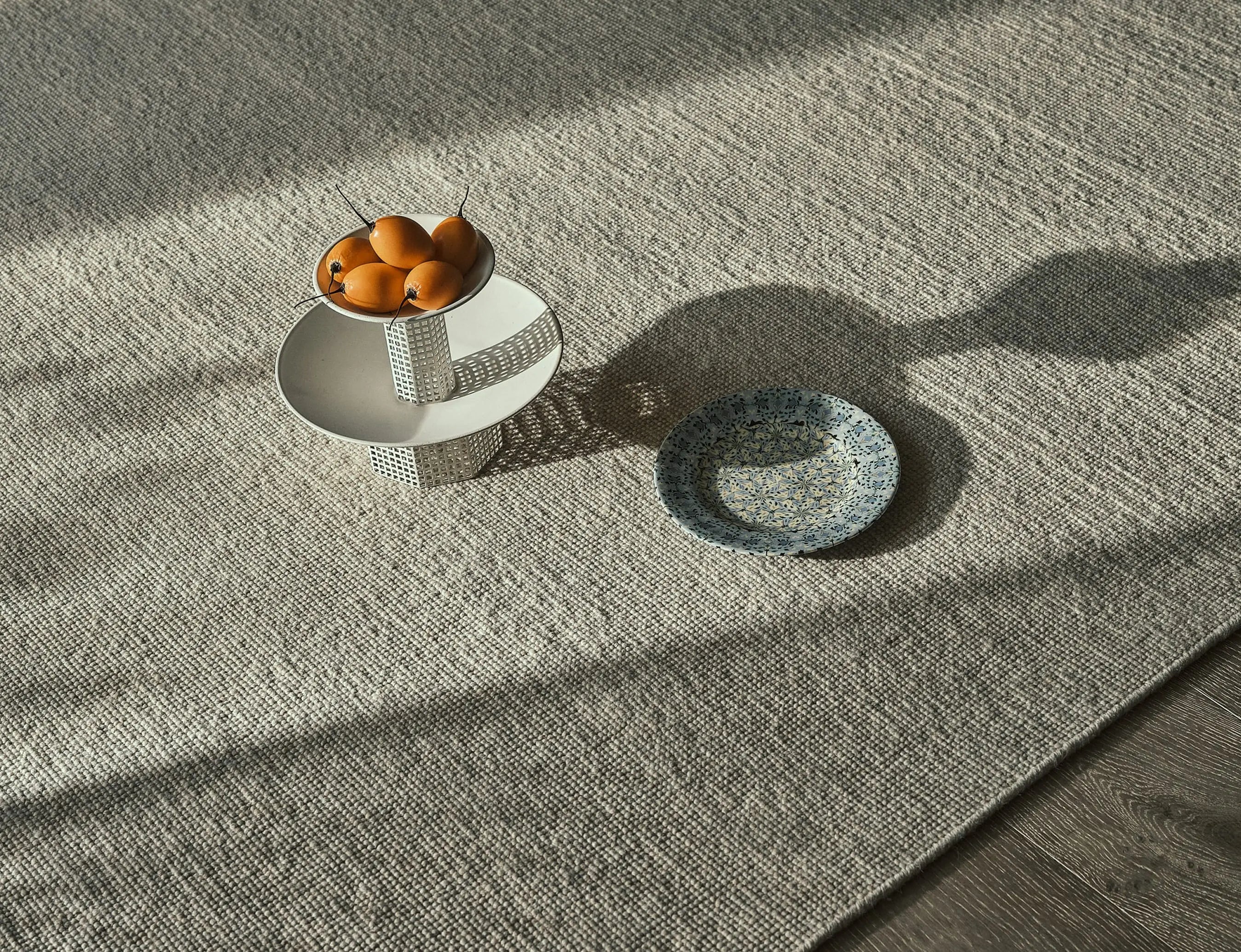 Mini Waffle Wool Rug Oatmeal – Nodi